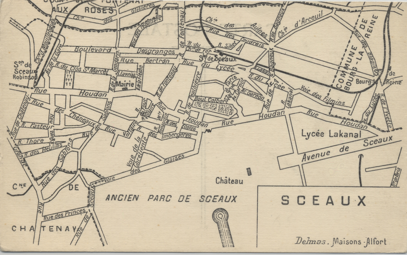 Plan de Sceaux | Archives de Sceaux